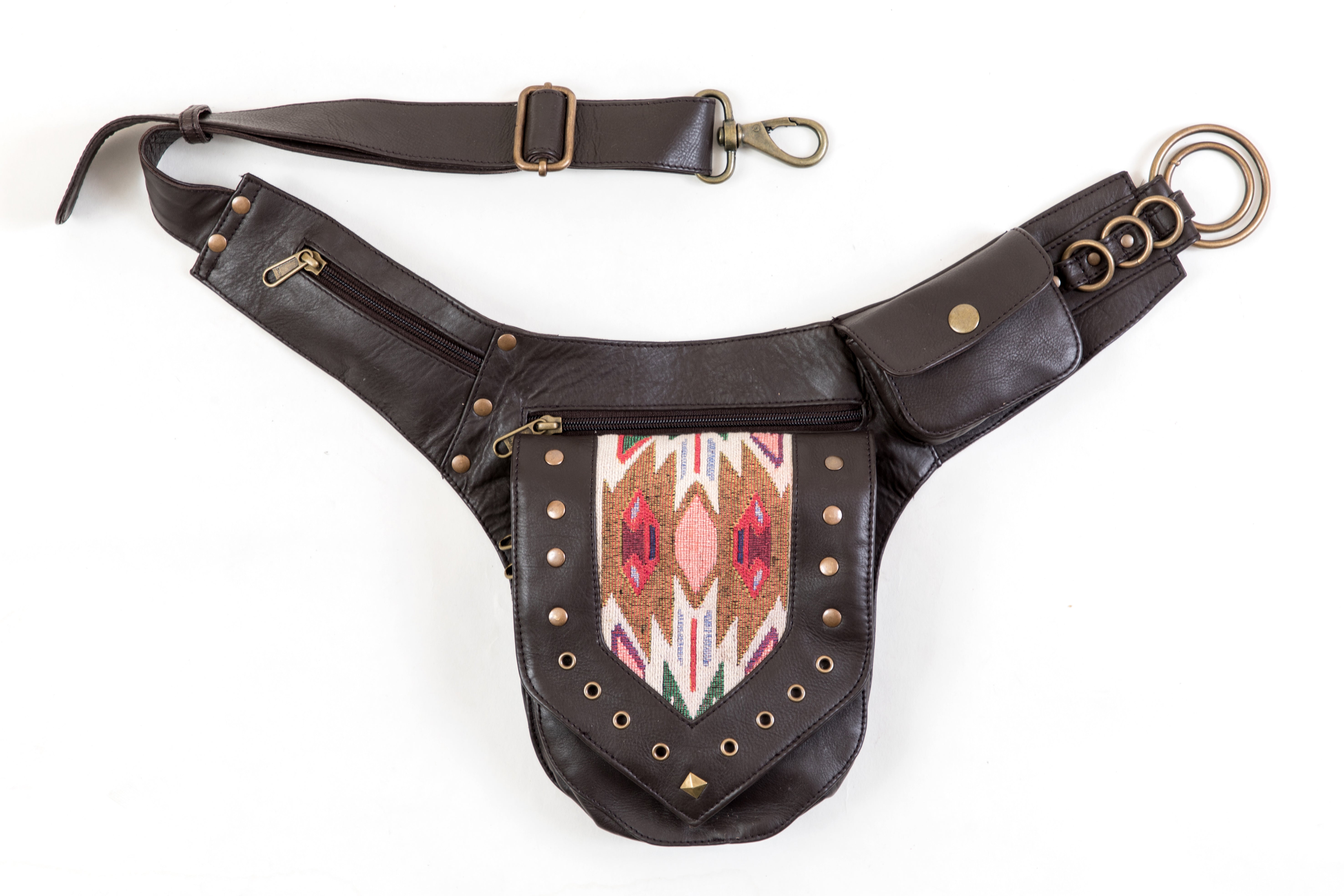 Leather Niisha Belt | Falcon Brown – ForageDesign