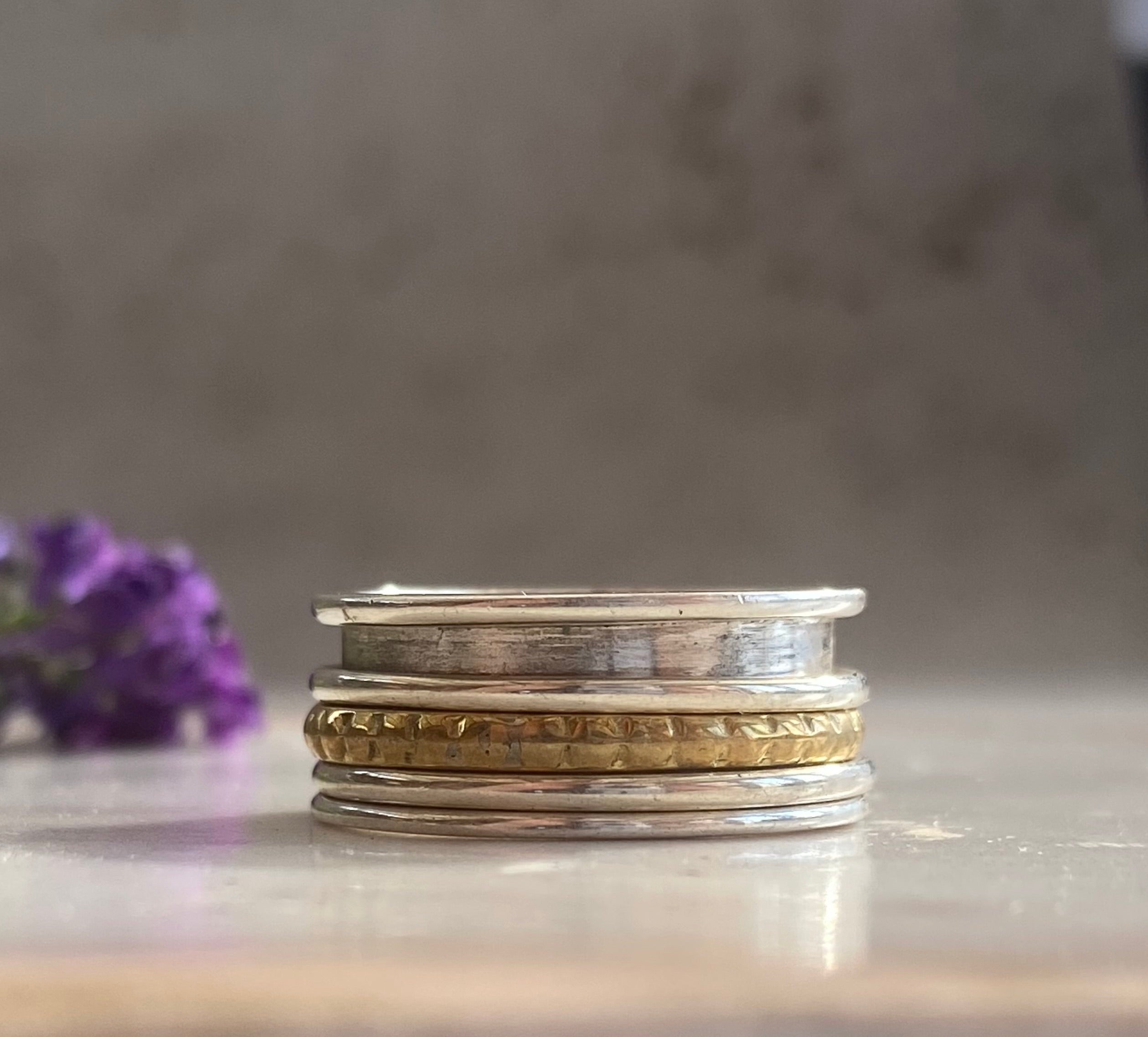 Silver Spinning Ring - O – ForageDesign