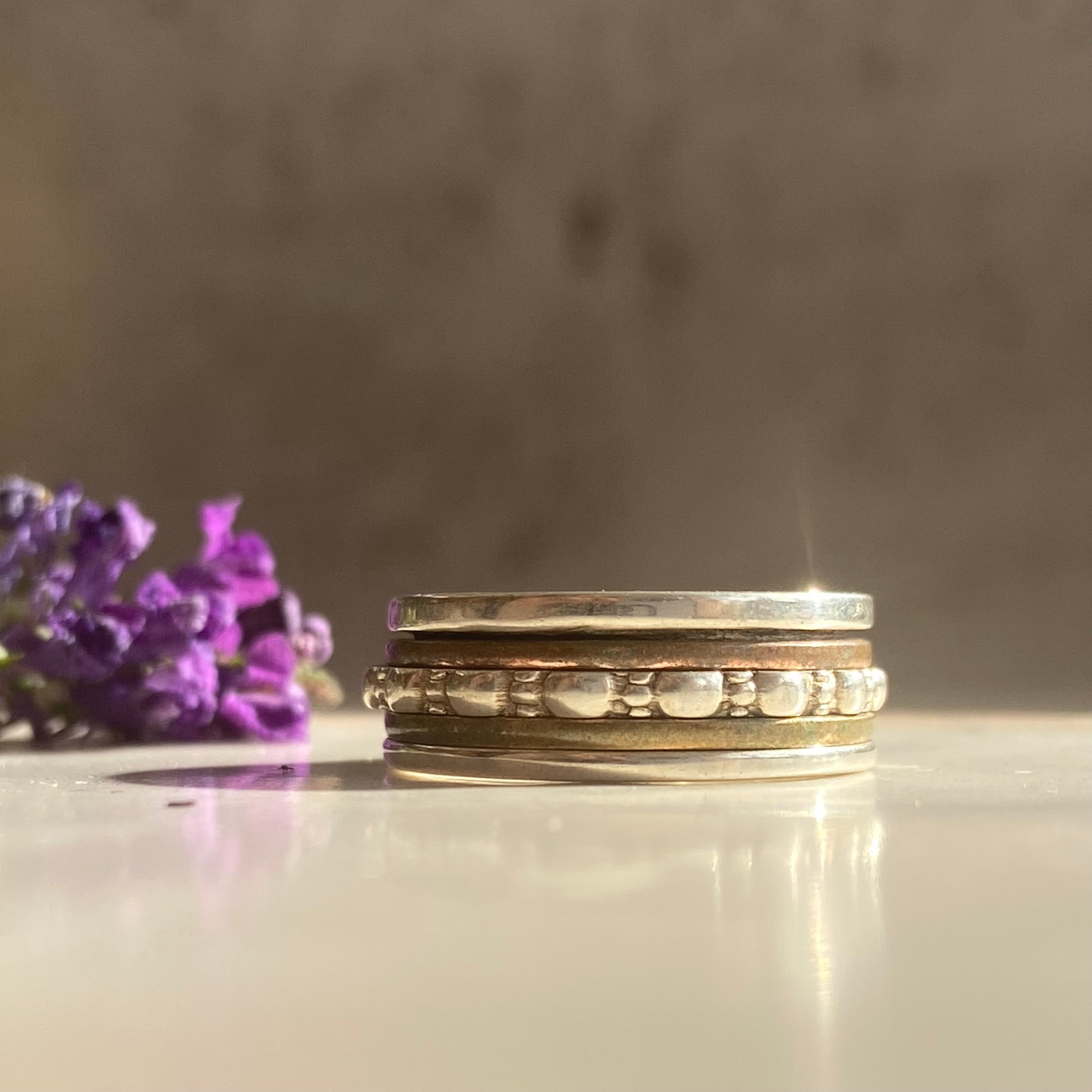 Silver Spinning Ring - M/N – ForageDesign