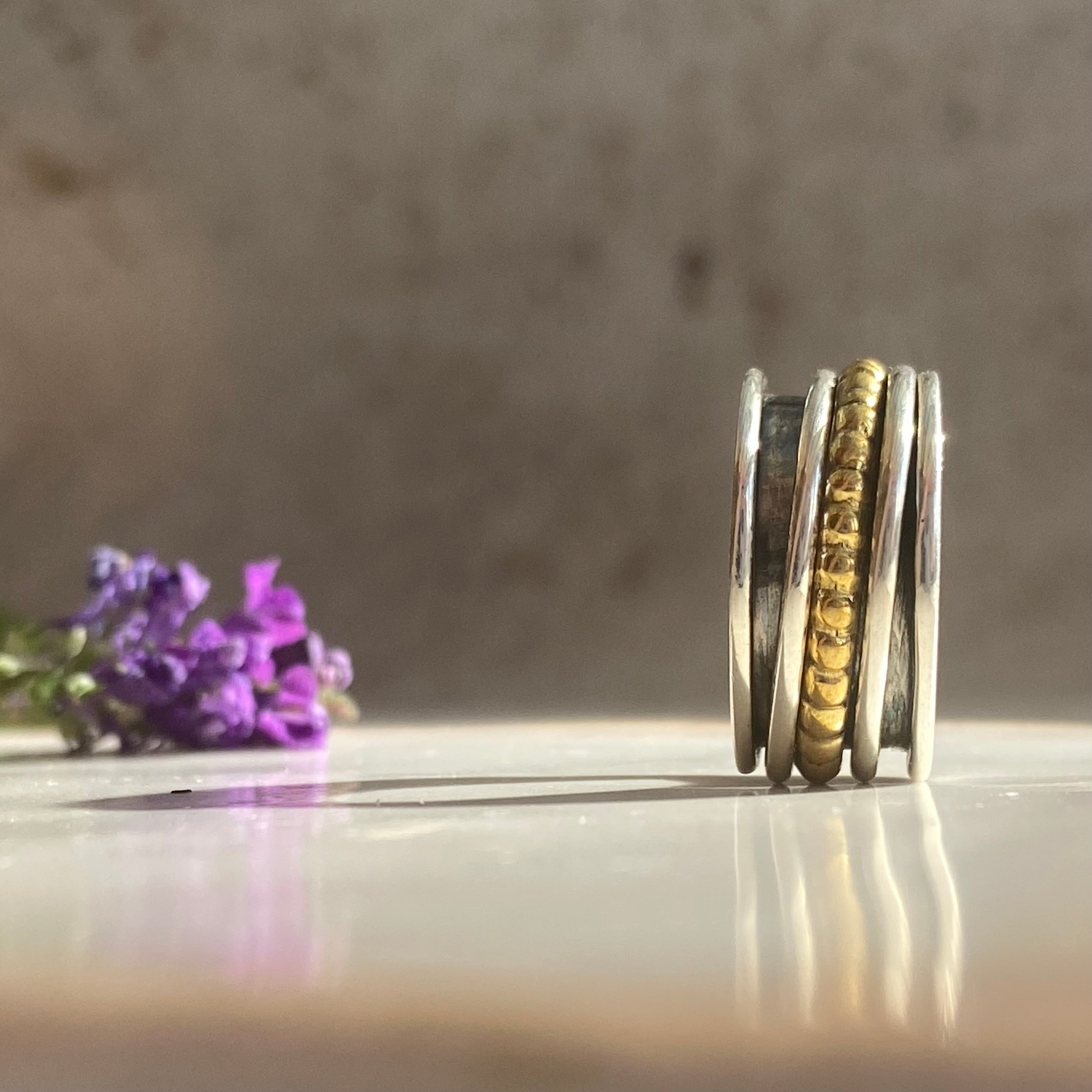 Silver Spinning Ring - M – ForageDesign