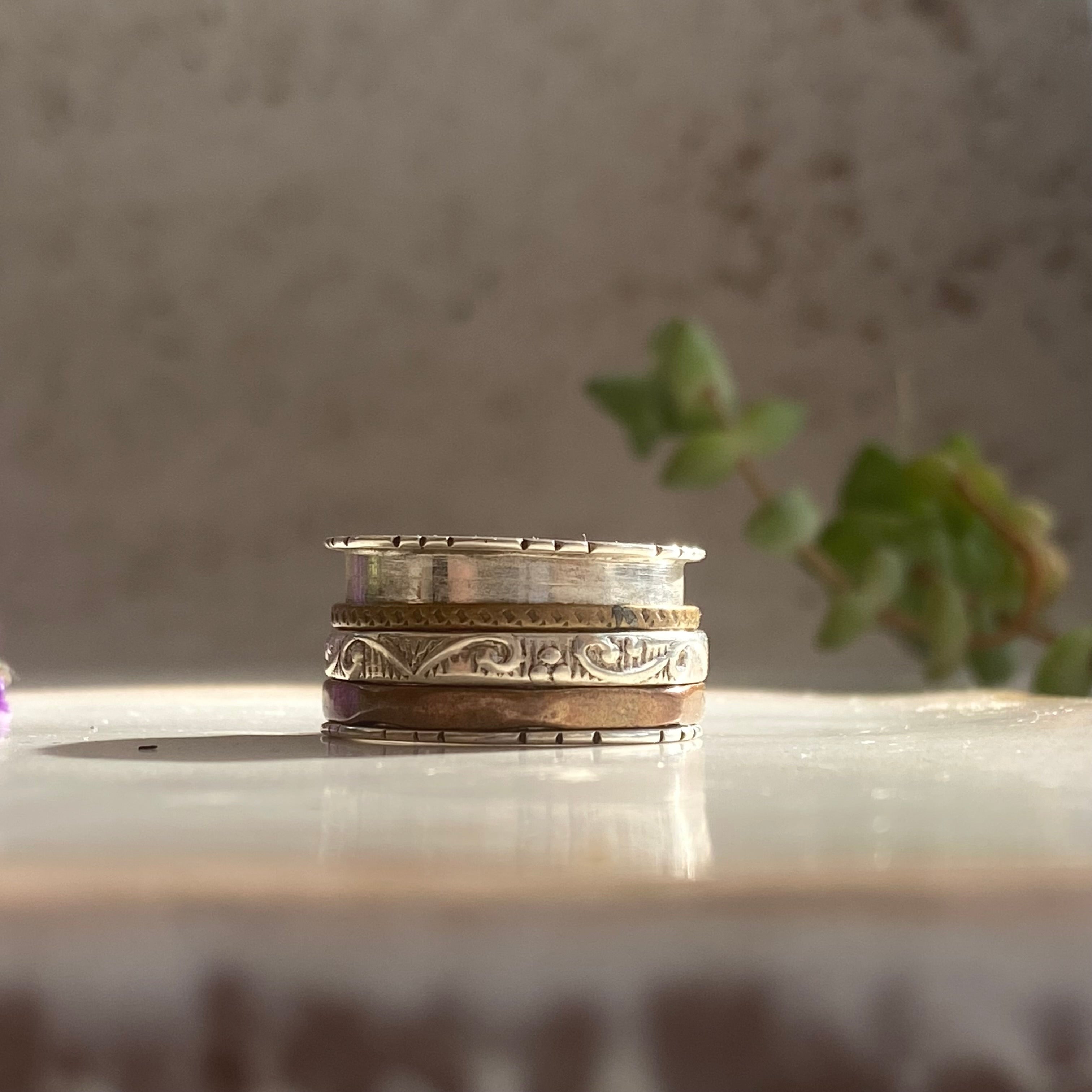 Silver Spinning Ring - O/P – ForageDesign