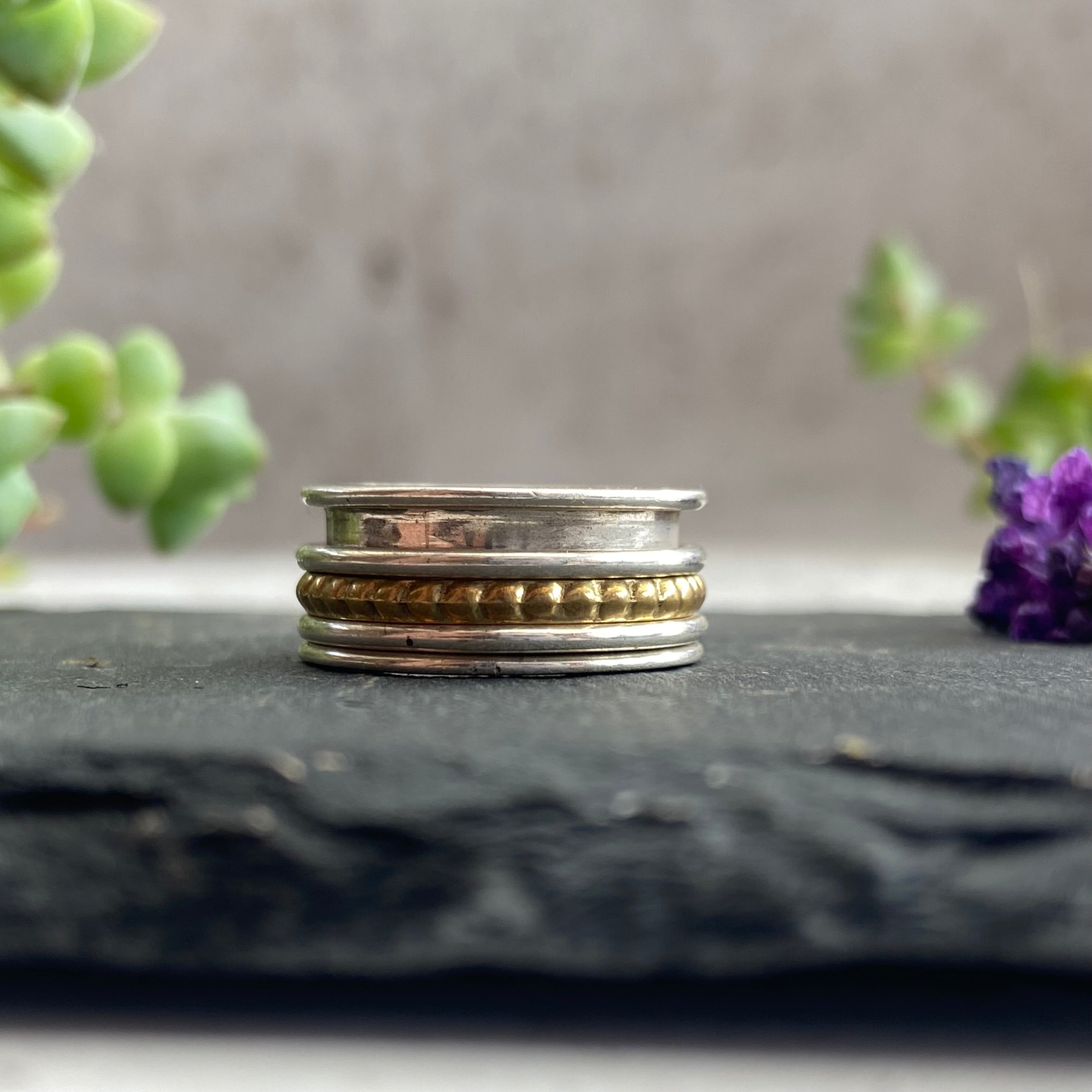 Silver Spinning Ring - L – ForageDesign