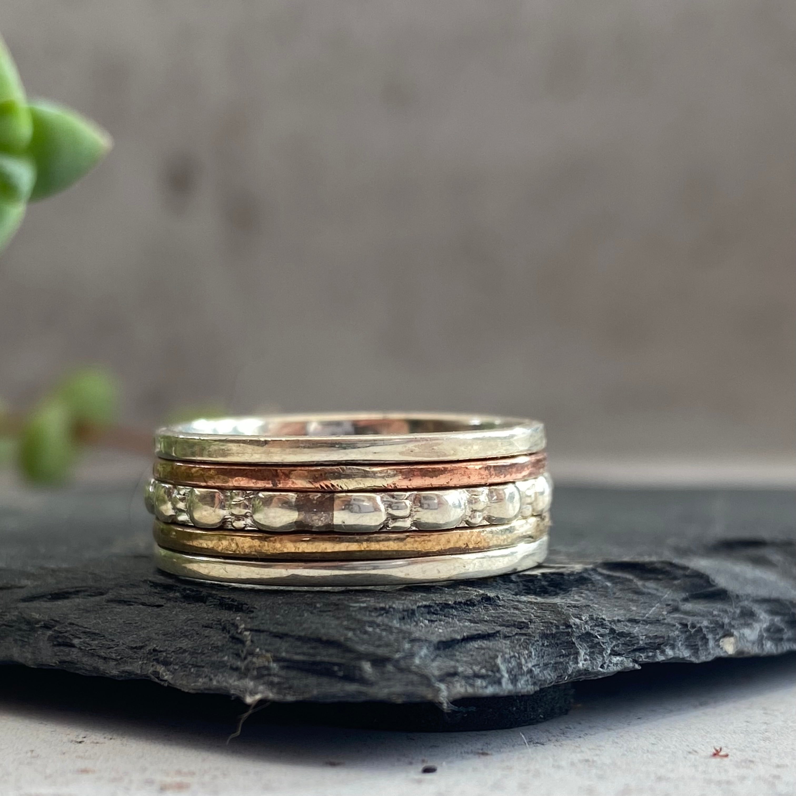 Silver Spinning Ring - O – ForageDesign