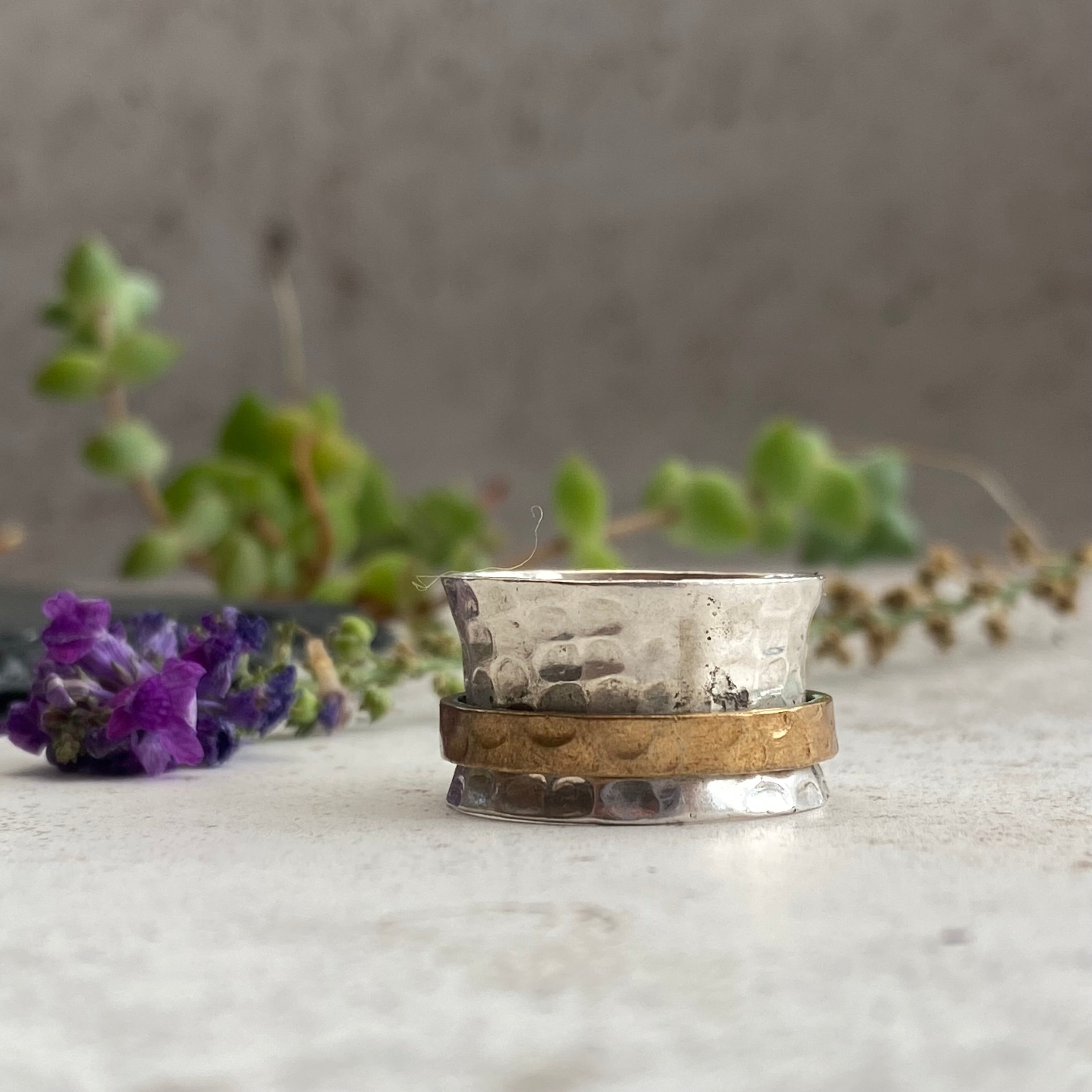 Silver Spinning Ring - R/S – ForageDesign