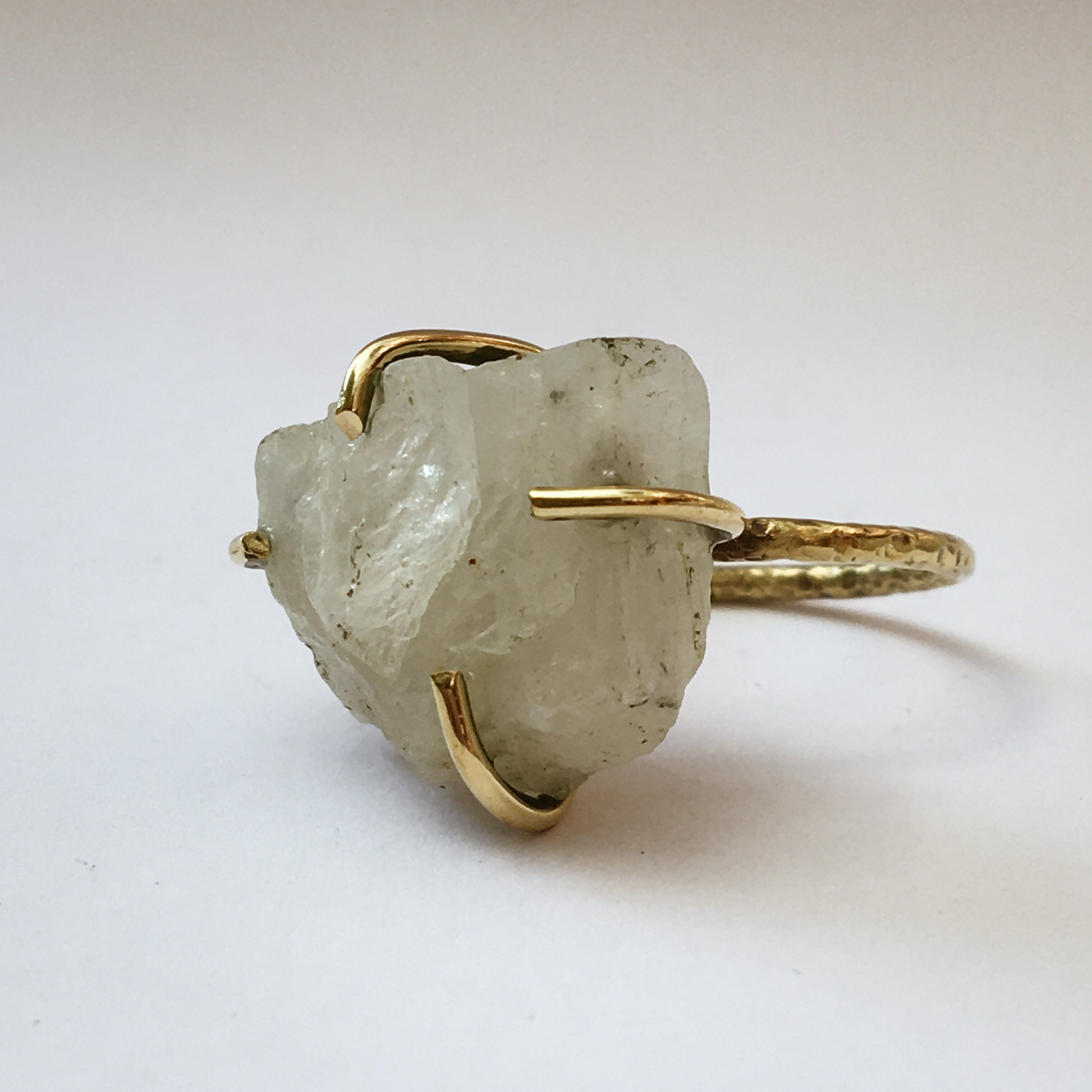 Raw Crystal Cage Ring – ForageDesign