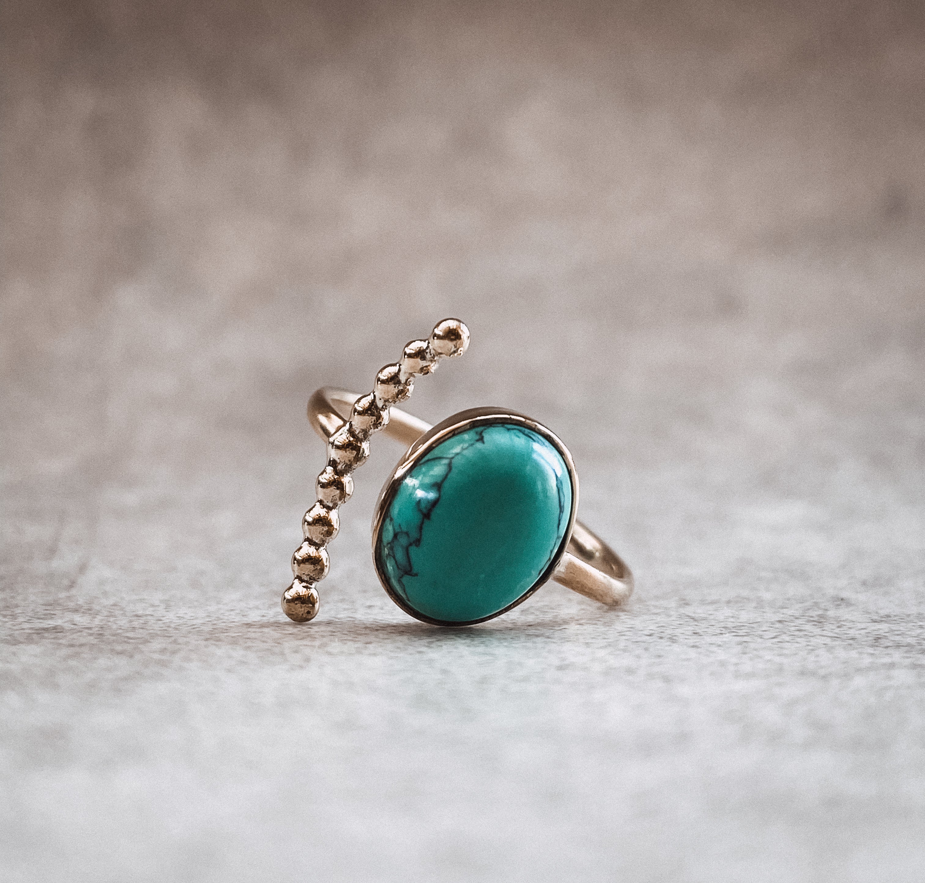 Turquoise Comet Ring – ForageDesign