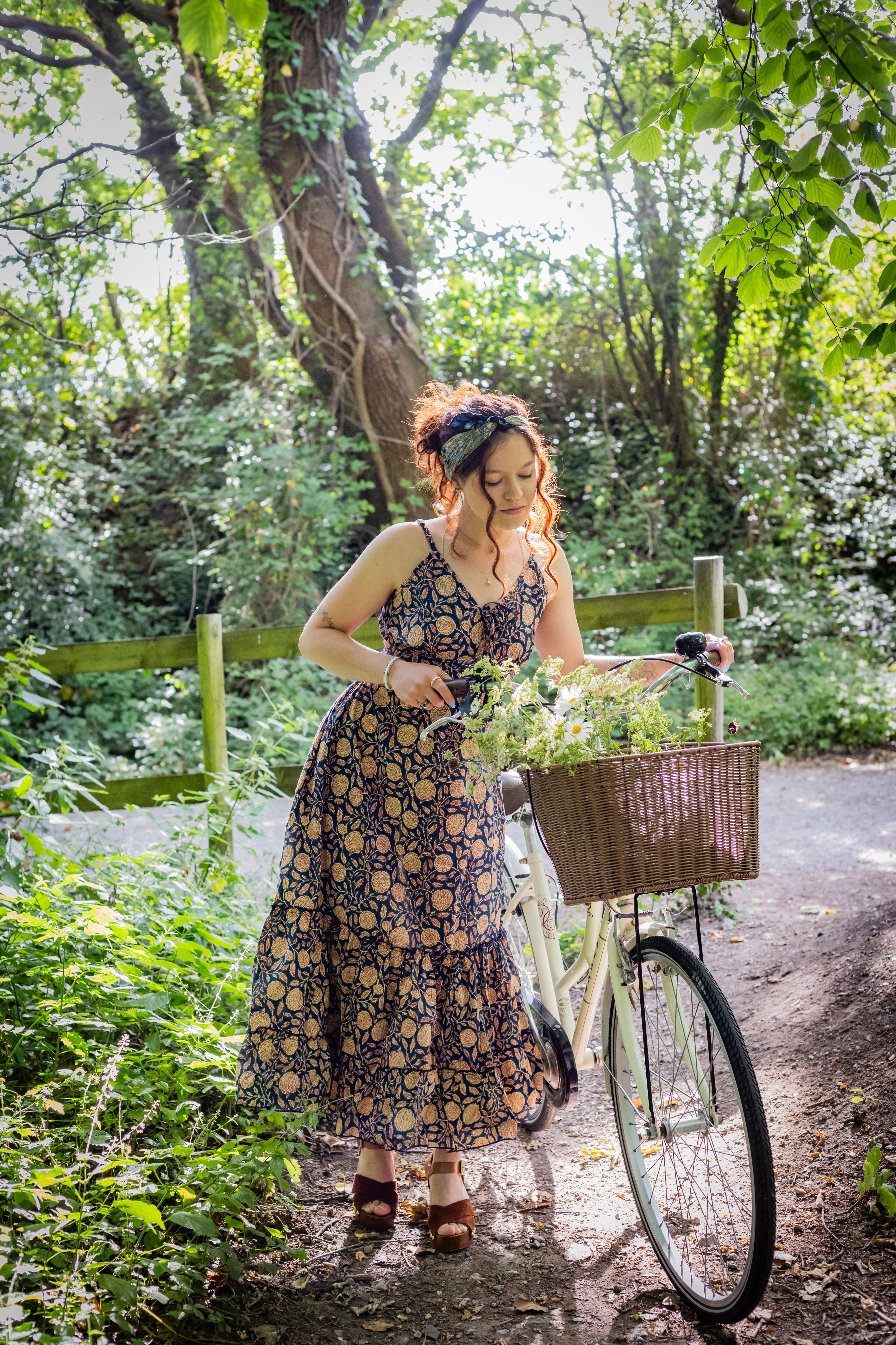 Liora Dress | Block Print Cotton | Midnight Coffee – ForageDesign