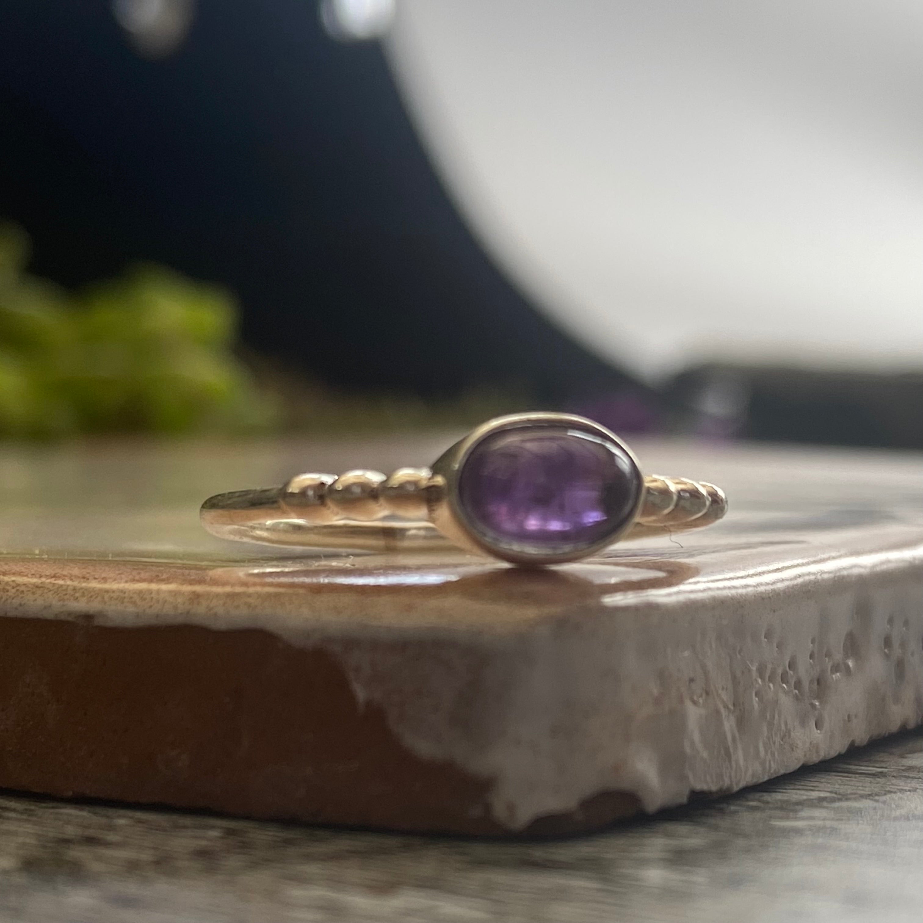 Amethyst Ena Ring - N/O – ForageDesign